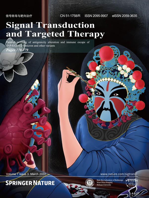 Cover Gallery 2022 | Signal Transduction and Targeted Therapy