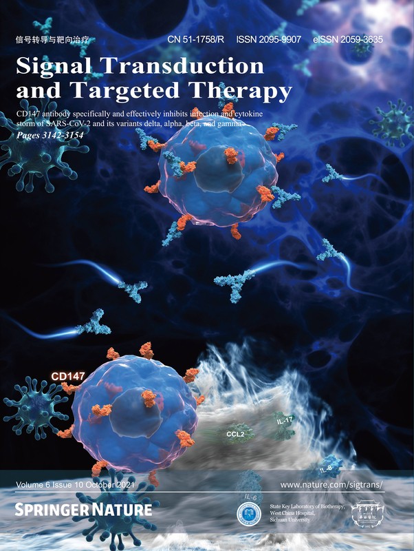 Cover Gallery 2021 | Signal Transduction and Targeted Therapy