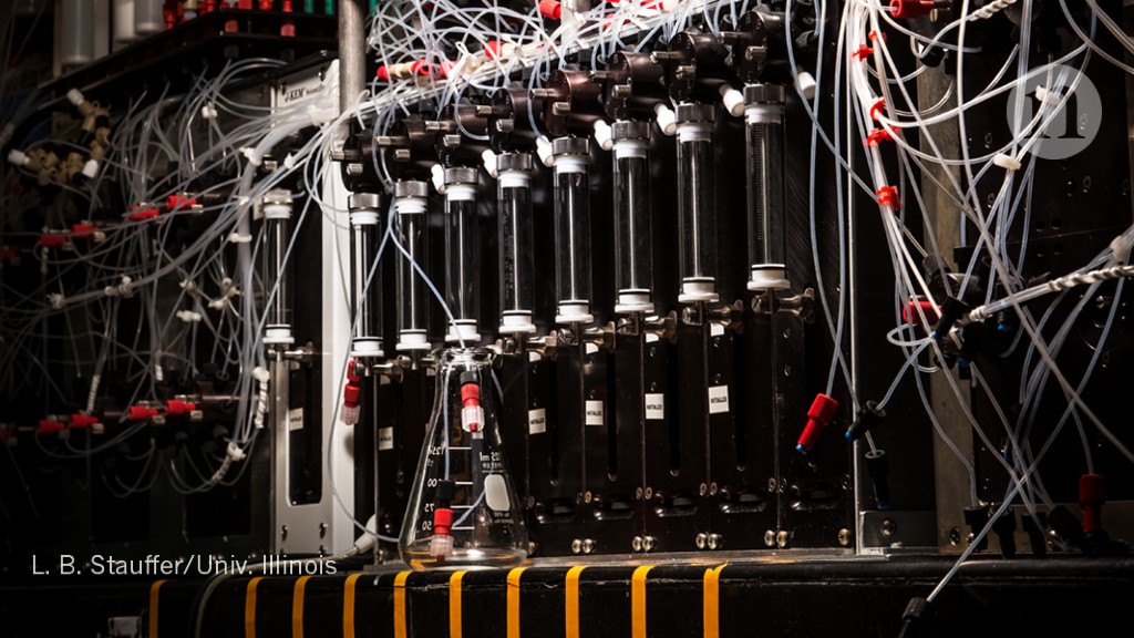 Automation: Chemistry shoots for the Moon