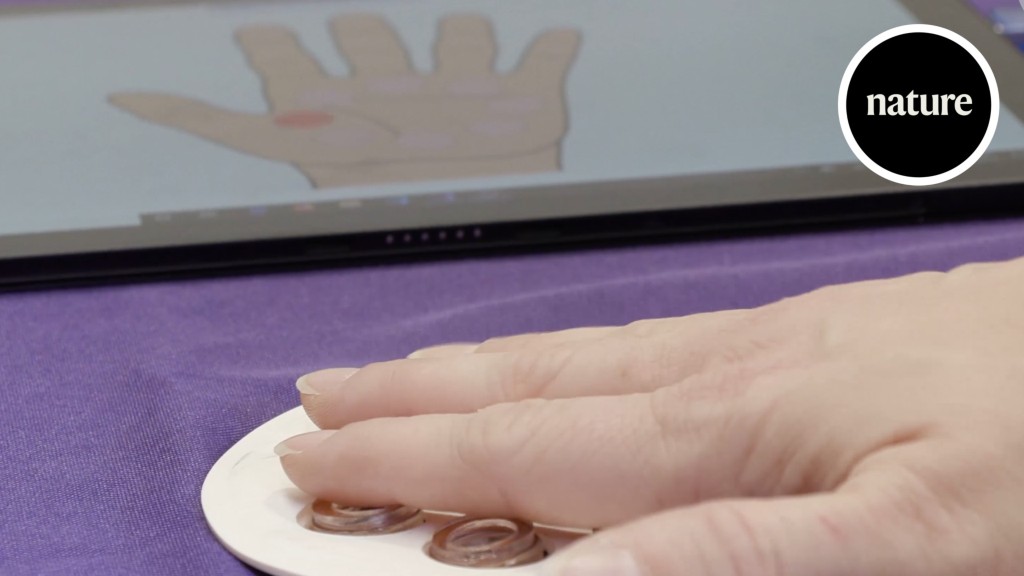 ‘Haptic skin’ creates virtual sense of touch