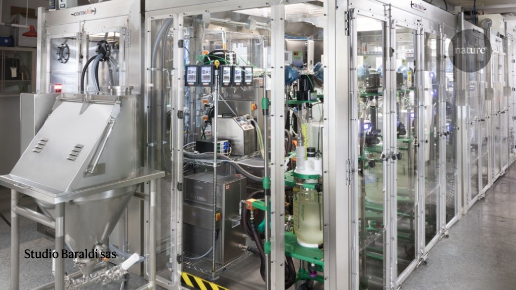 Mini-factory churns out drug cheaply and at a furious pace