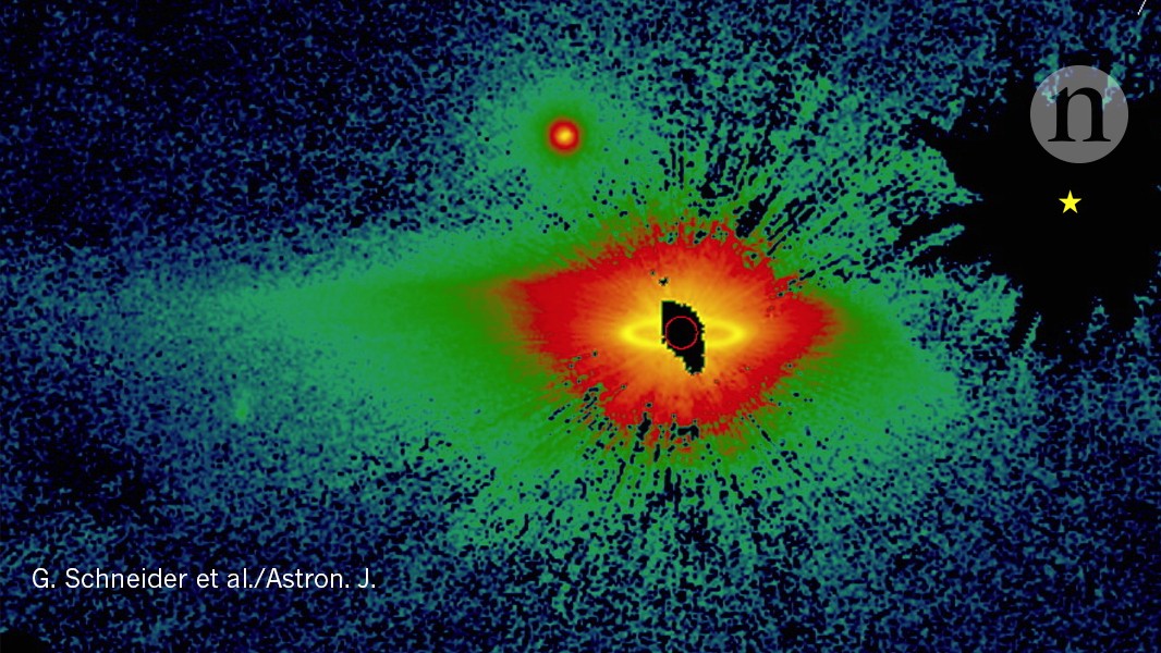 Hidden dust belt discovered around an iconic dust ring