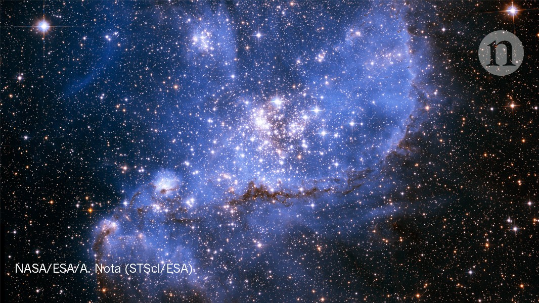 The galactic smash that birthed a slew of stars