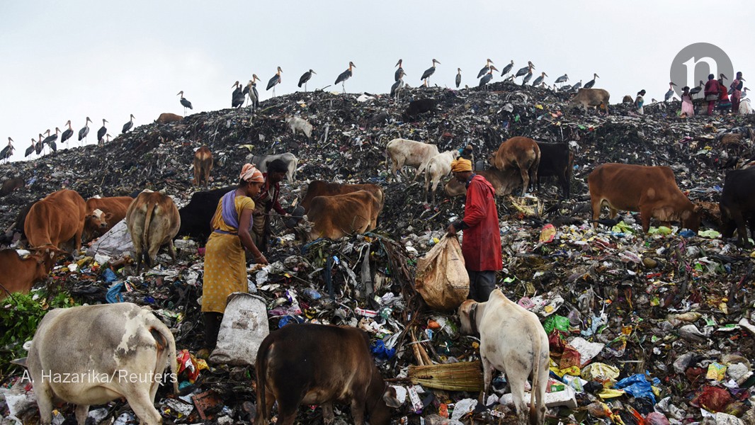A tour of India’s waste mountain