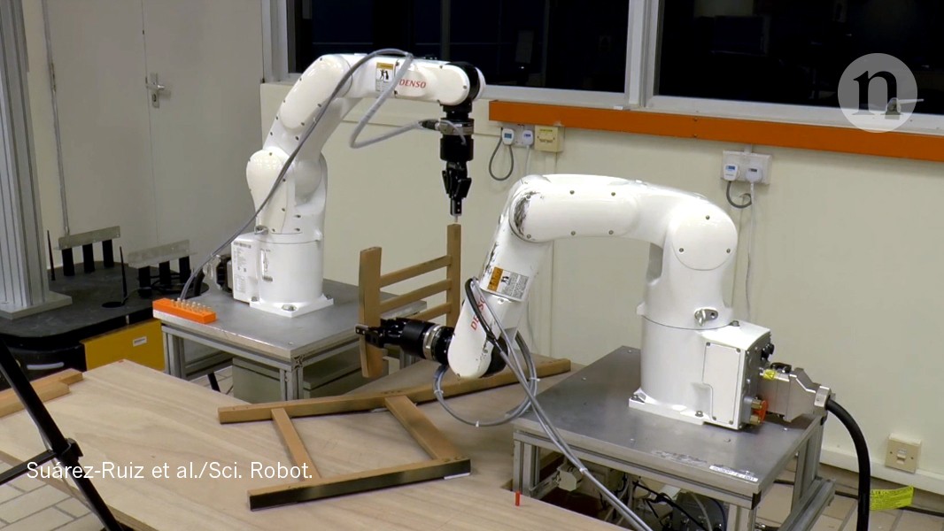 A robot that builds IKEA furniture in a snap