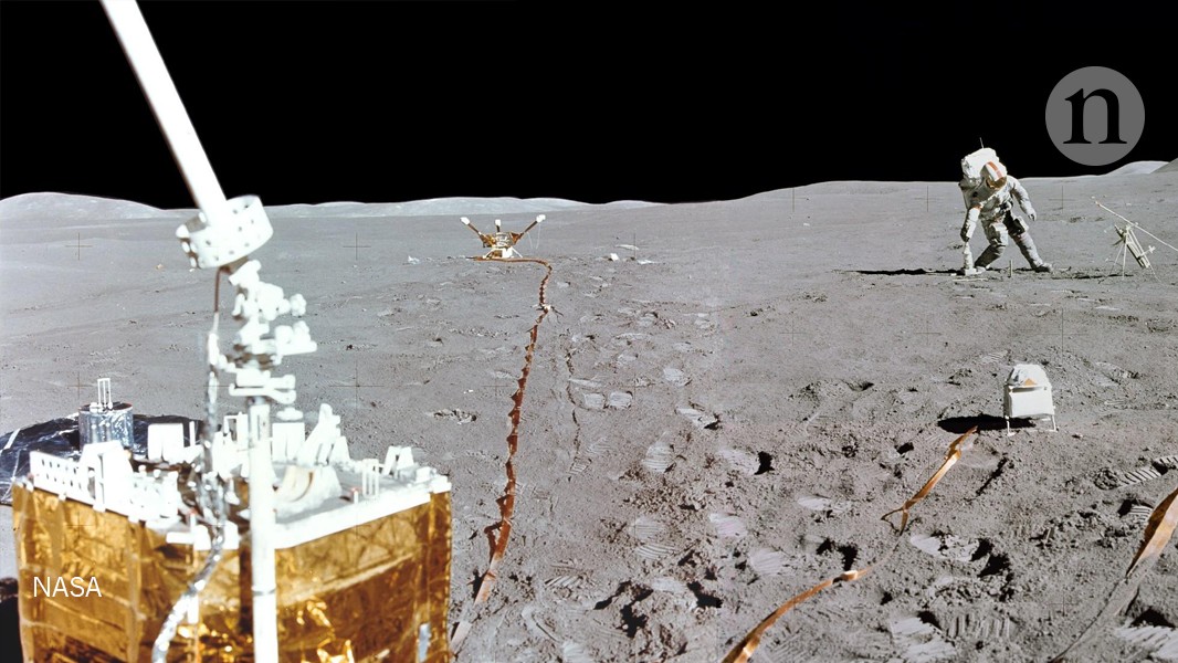 Long-lost data reveal astronauts’ mark on the Moon