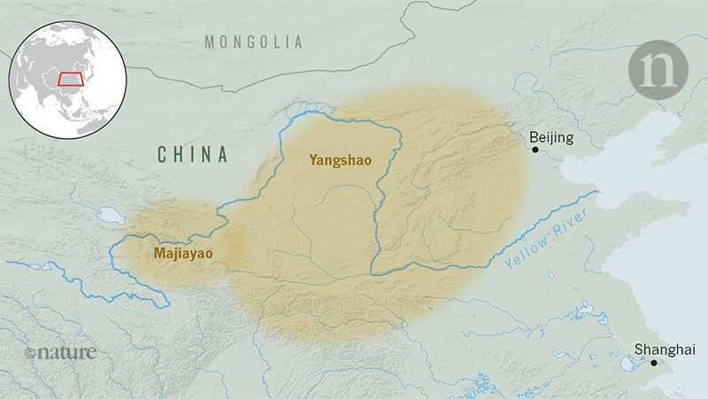 Sino Tibetan Language Map