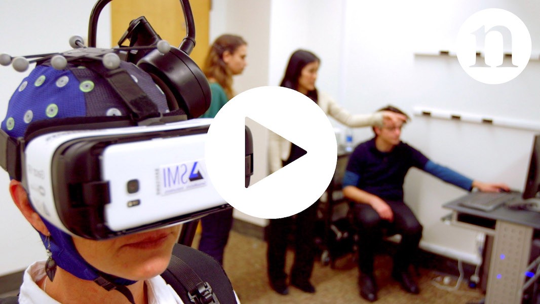 Exploring the human brain with virtual reality