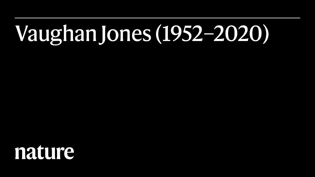 Vaughan Jones (1952–2020)
