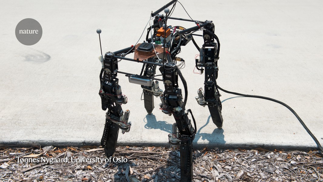 A motorized leg up: this robot changes its limb length to suit the terrain
