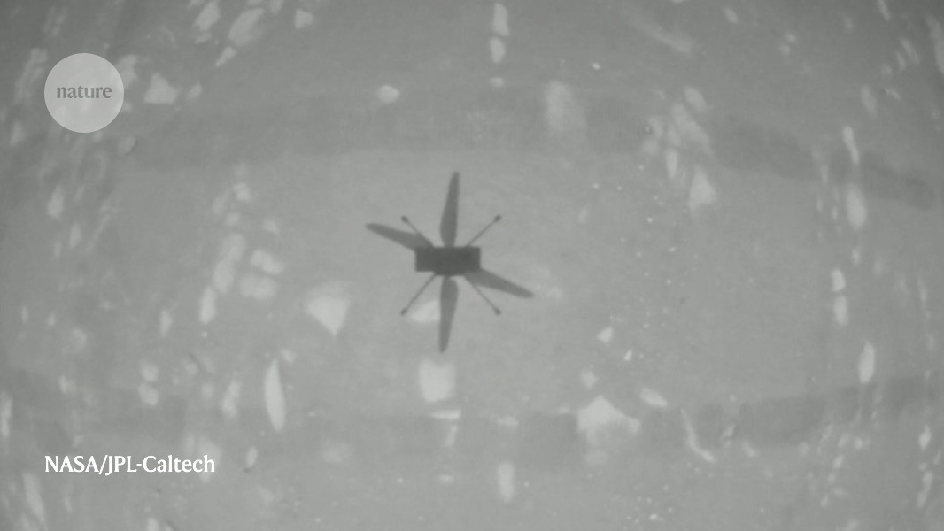 Lift off! First flight on Mars launches new way to explore worlds