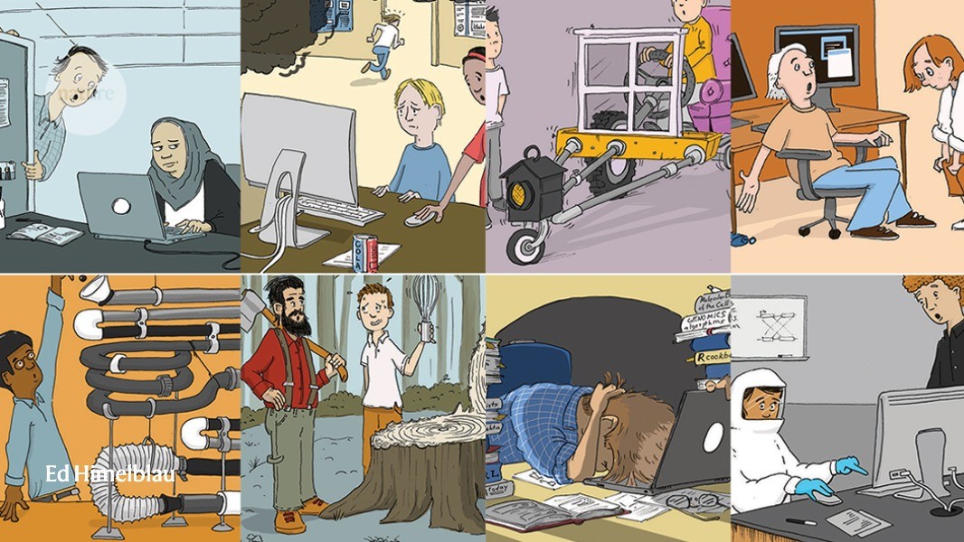 A cartoon guide to bioinformatics by a novice coder