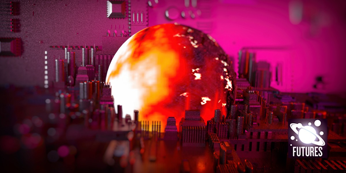 A dying world, overheated and nearly ruined