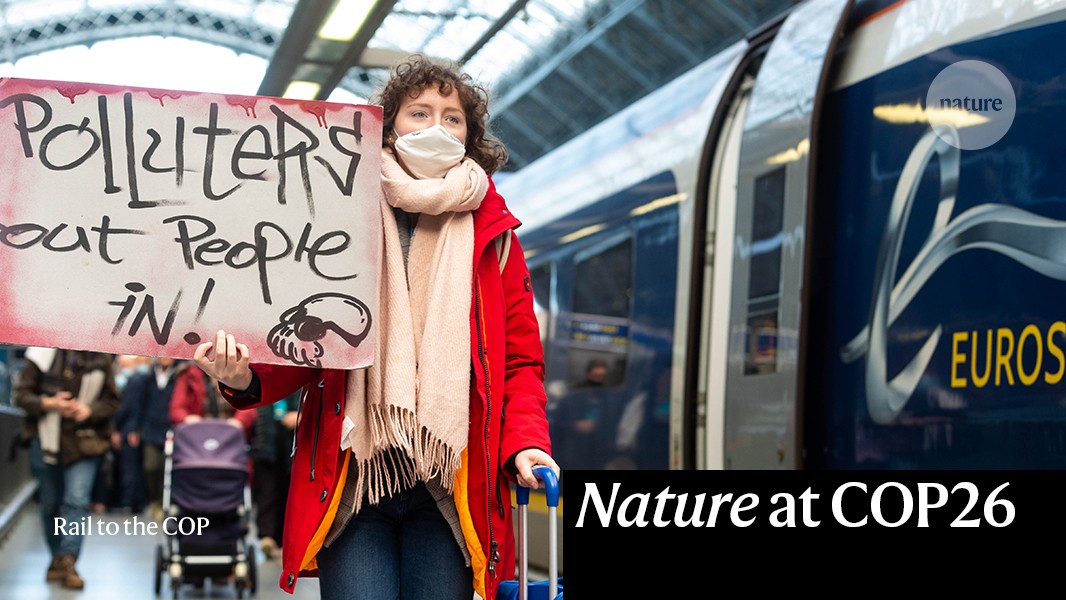 All aboard the climate train! Scientists join activists for COP26 trip