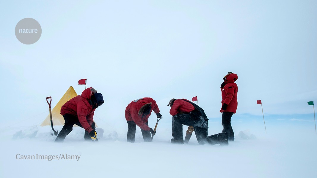 Microplastics sully Antarctic snow — and science might be to blame