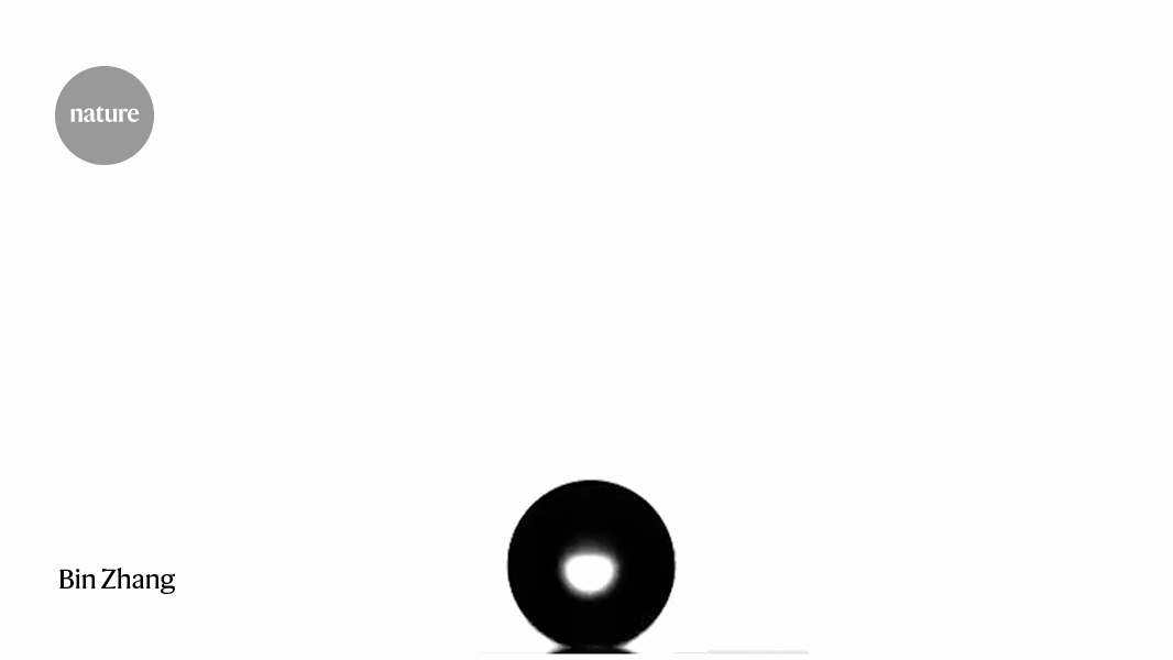 The physics of a bouncing droplet’s impact