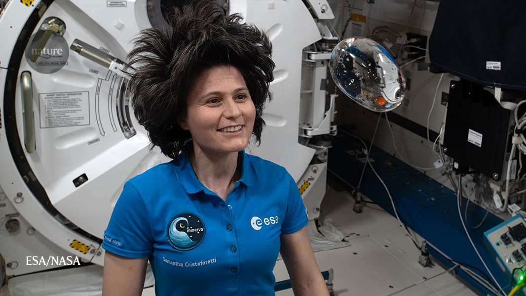 Water-play on the space station isn’t just fun and games