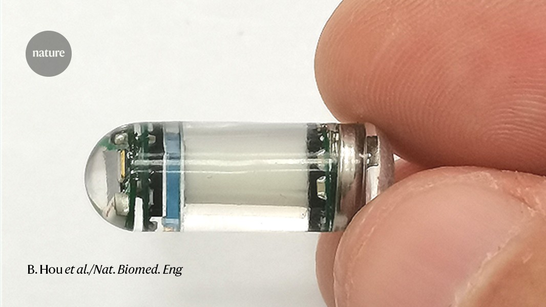 An easy-to-swallow pill monitors X-ray dosage