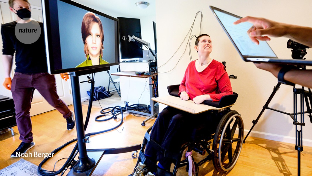Brain-reading devices allow paralysed people to talk using their thoughts