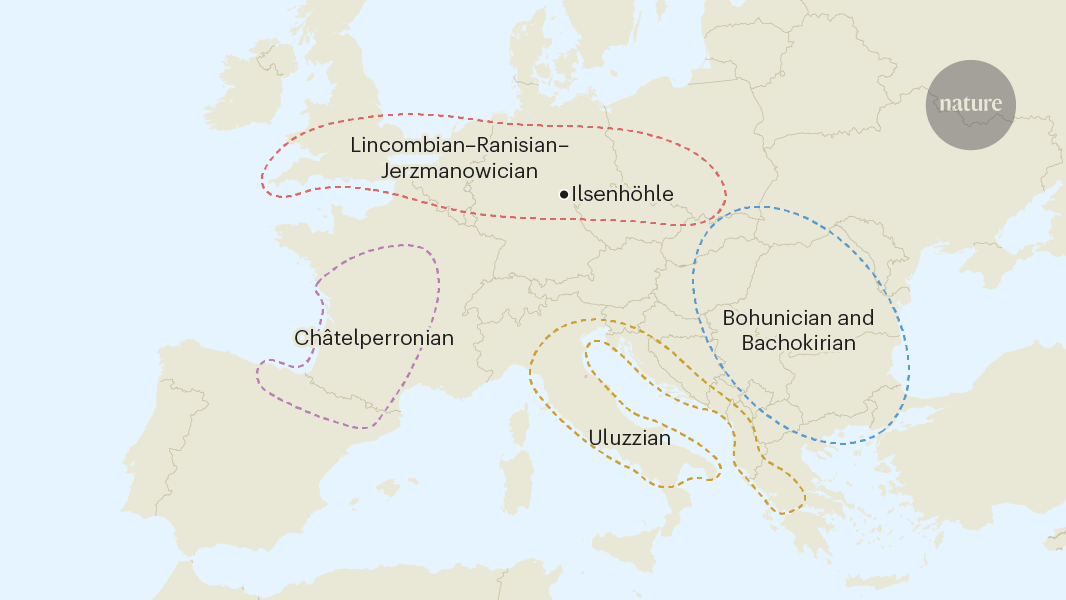 Stone tools in northern Europe made by Homo sapiens 45,000 years ago