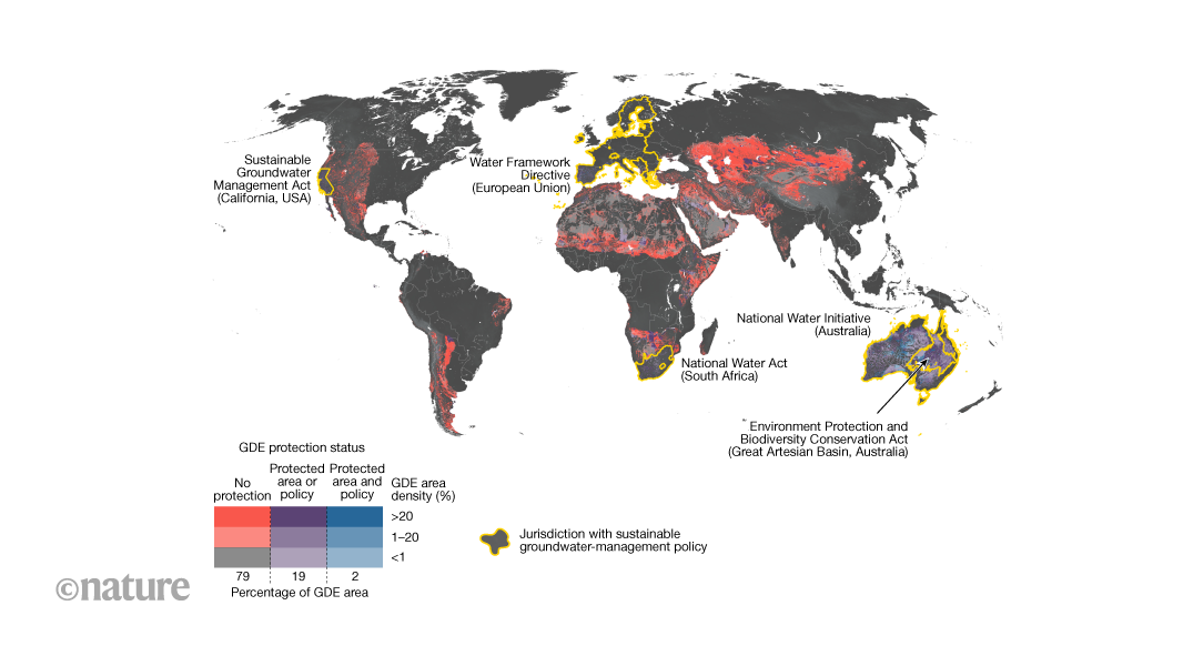 Mapping groundwater-dependent ecosystems shows the need for more ...