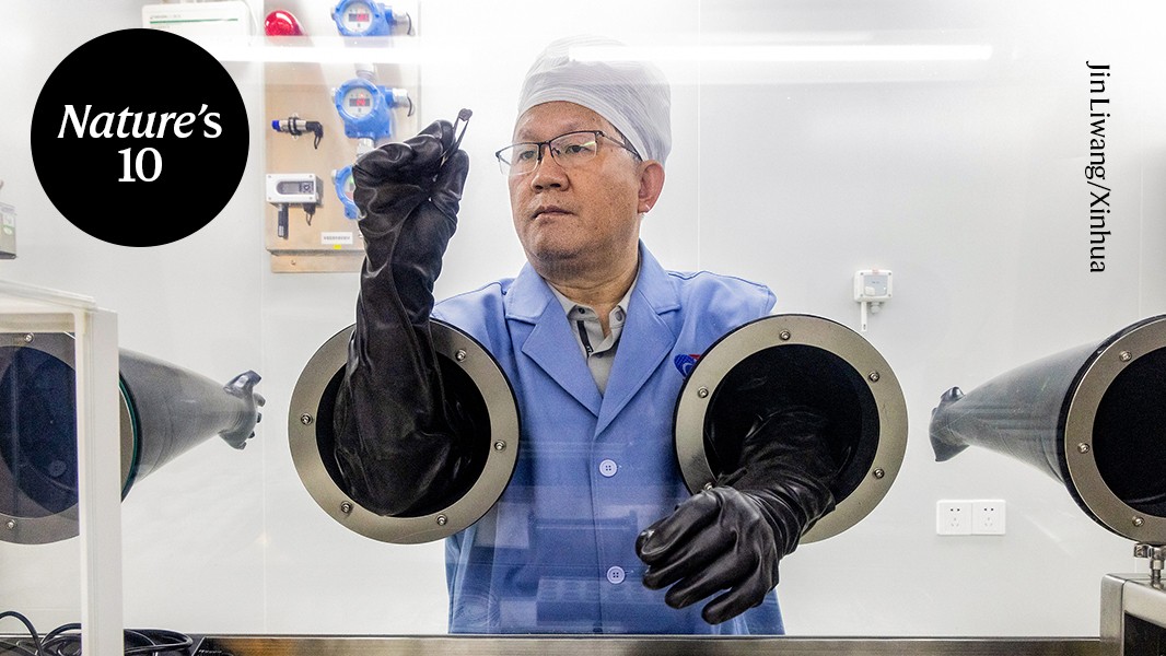 The first rocks from the Moon’s far side are in this geologist’s hands