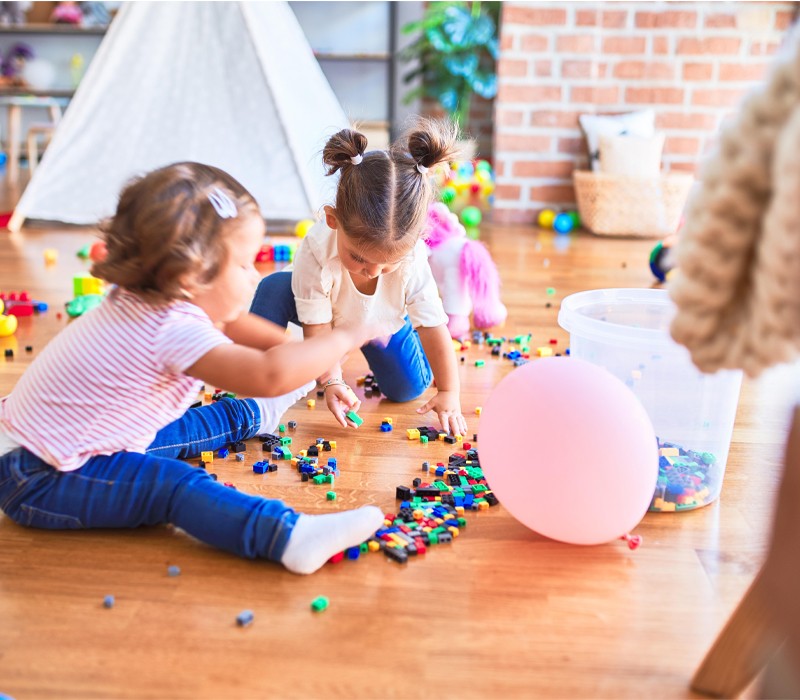Babies share microbiomes at nursery