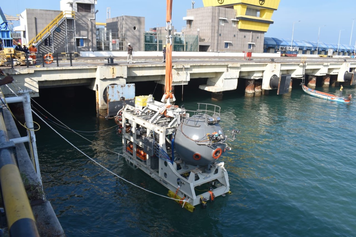 India tests first crewed deep-sea submersible
