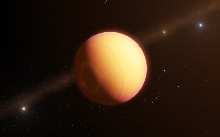 An exoplanet’s stormy winds are revealed by telescope teamwork