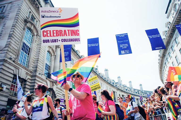 Stepping up to be a role model for LGBTQ inclusion in science