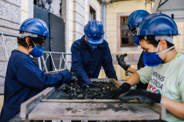 The battle to rebuild centuries of science after an epic inferno