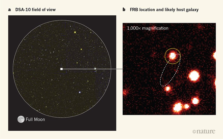 X marks the spot for fast radio bursts