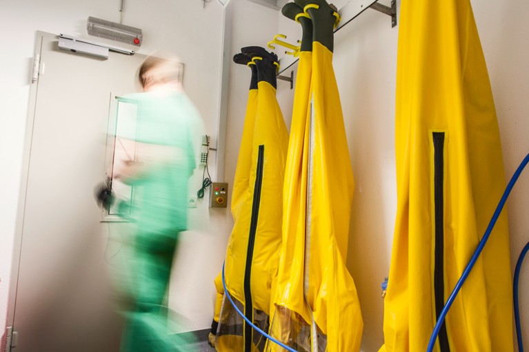 Behind the scenes in the biosafety office