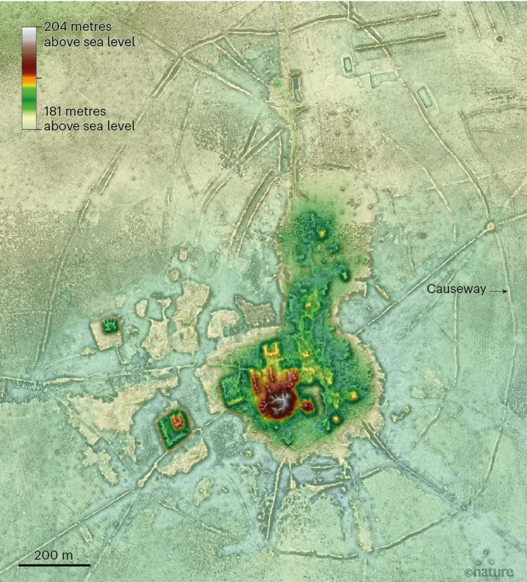 Large-scale early urban settlements in Amazonia