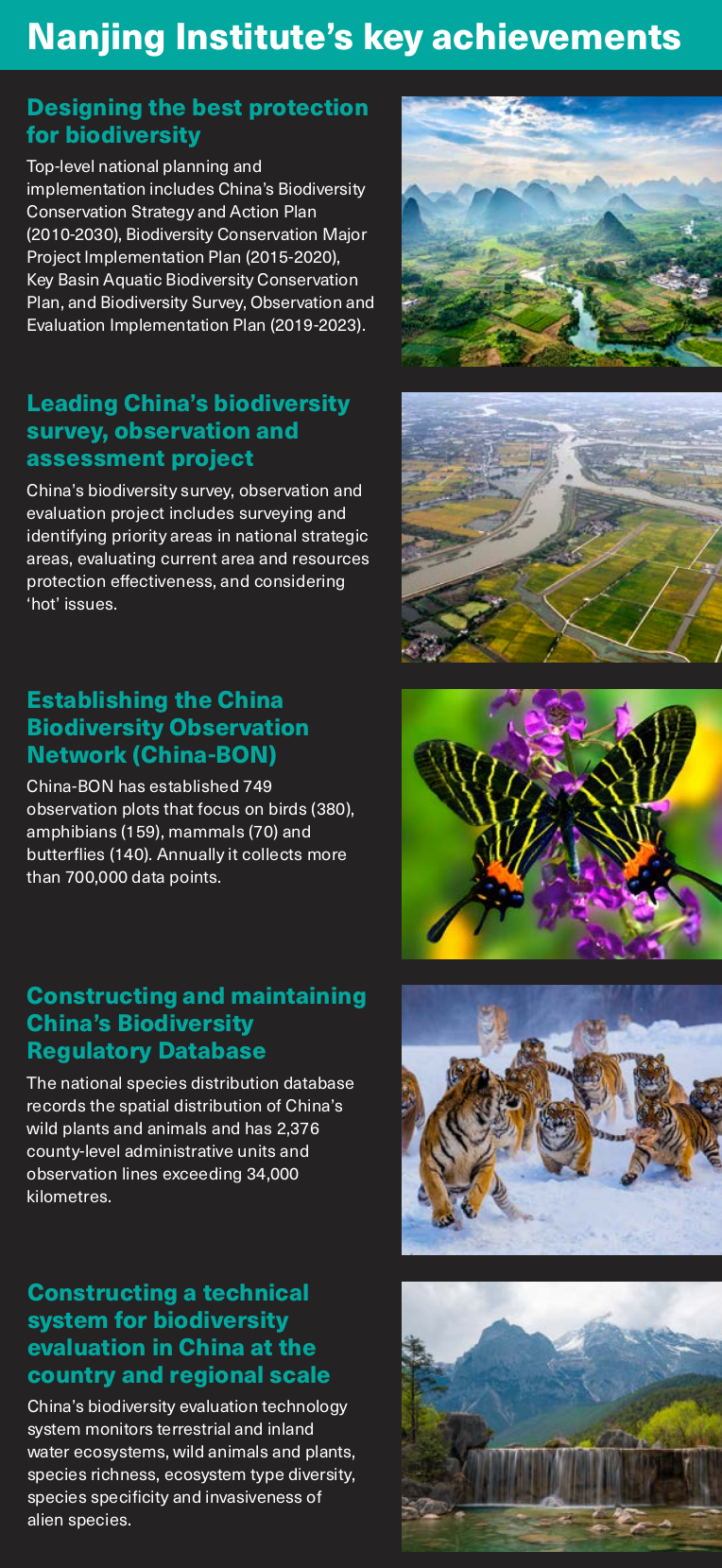 Above and beyond: monitoring species to make sure they count