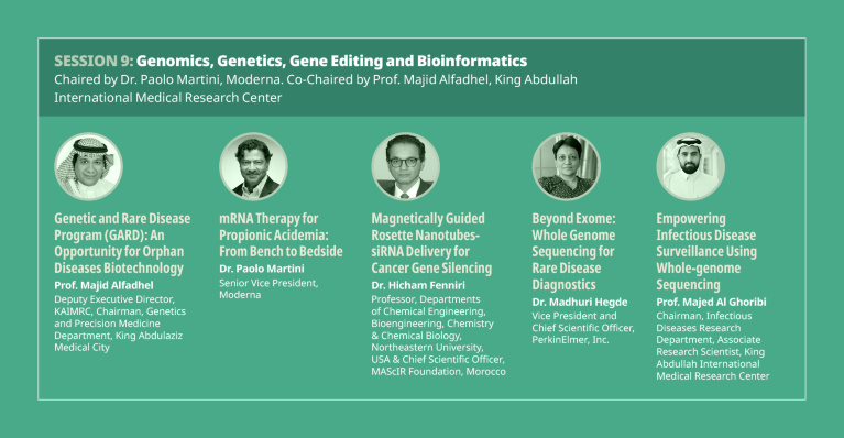 Meet the speakers at the Riyadh Global Medical Biotechnology Summit 2021