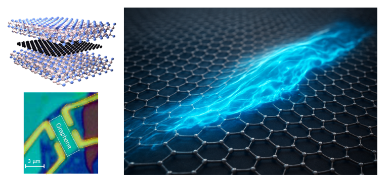 Graphene shows how electrons can act like a perfect fluid