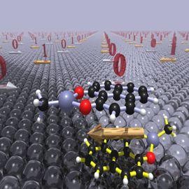 Molecule bed for future memory chips