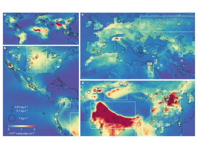 Satellite pinpoints ammonia sources globally