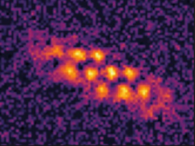 Supersolids go two-dimensional