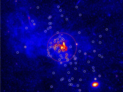 Telltale loops bring news from the Galactic black hole